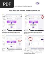 Quizstar Student Tutorial | PDF | Quiz | Computing