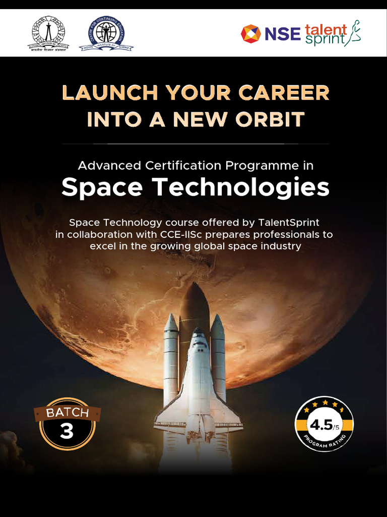 Advanced Certification in Space Tech | PDF | Radar