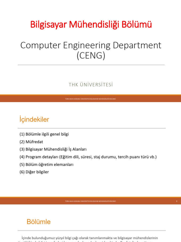 Ceng Tanitim 2020 | PDF