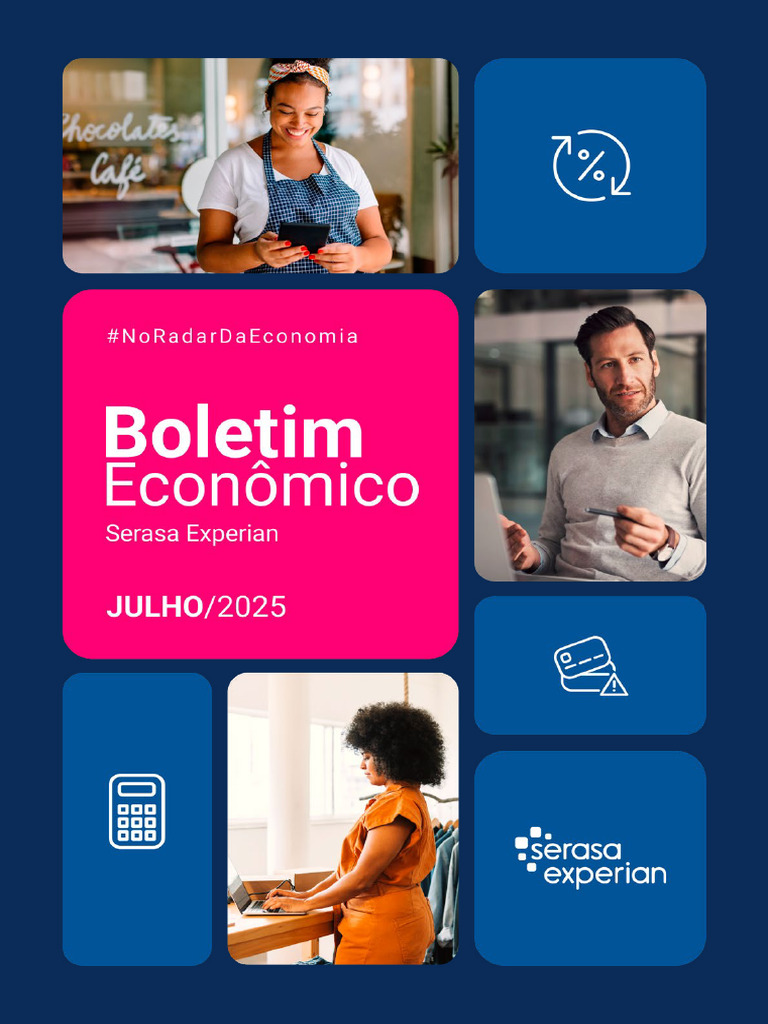 Boletim Econômico Serasa 2025 | PDF | Inflação | Crédito