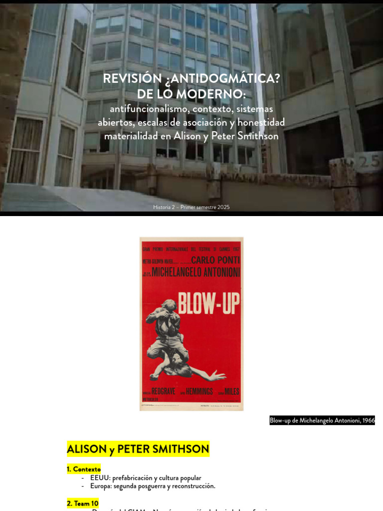 Alison y Peter Smithson 2024 s2 - Compressed | PDF | Arte Moderno ...
