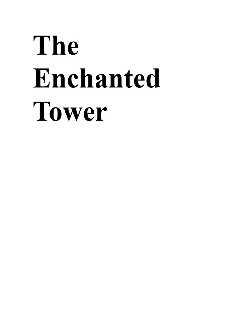 The Enchanted Tower | PDF