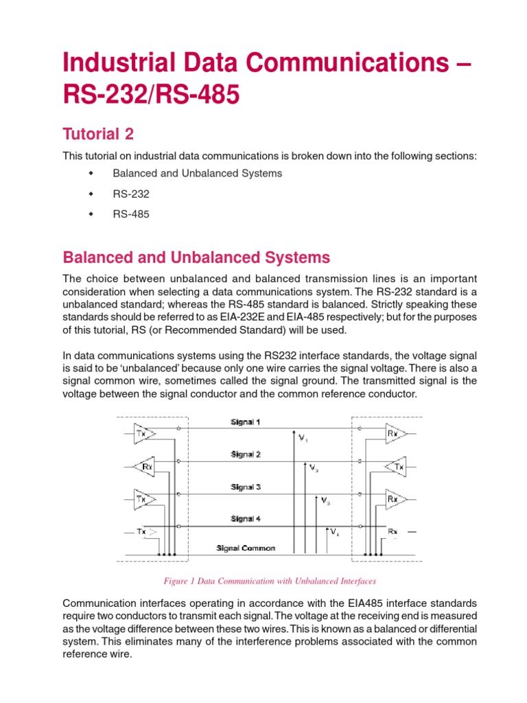 RS-485 | Data Transmission | Electronics