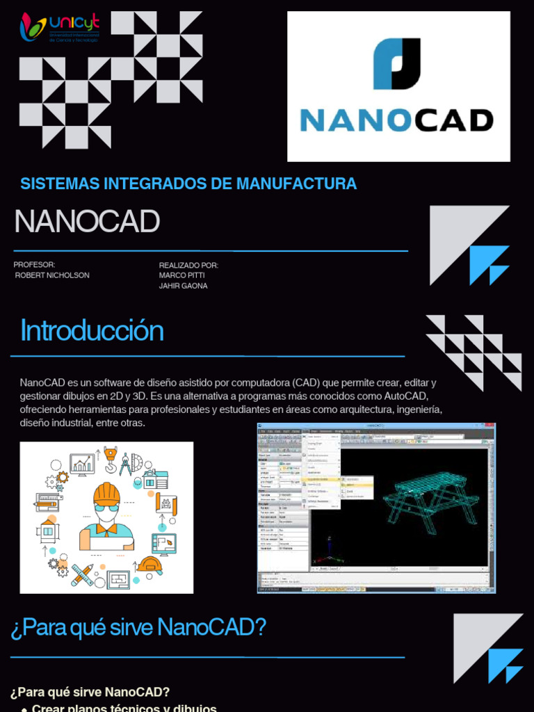 Guía sobre NanoCAD: Software CAD Gratuito | PDF