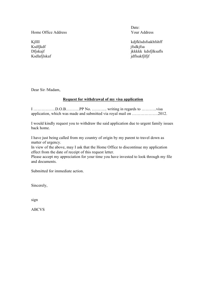 Withdrawal Application | PDF