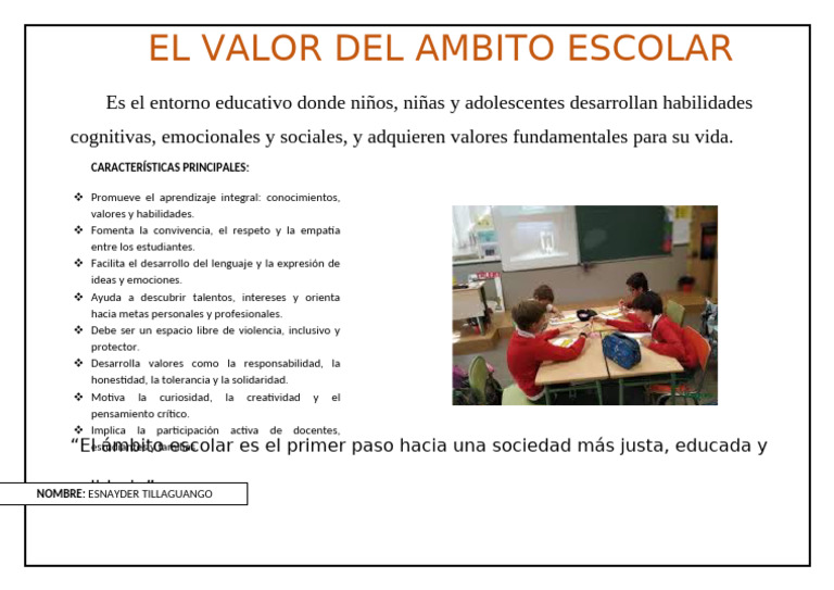 Ambito Escolar | PDF