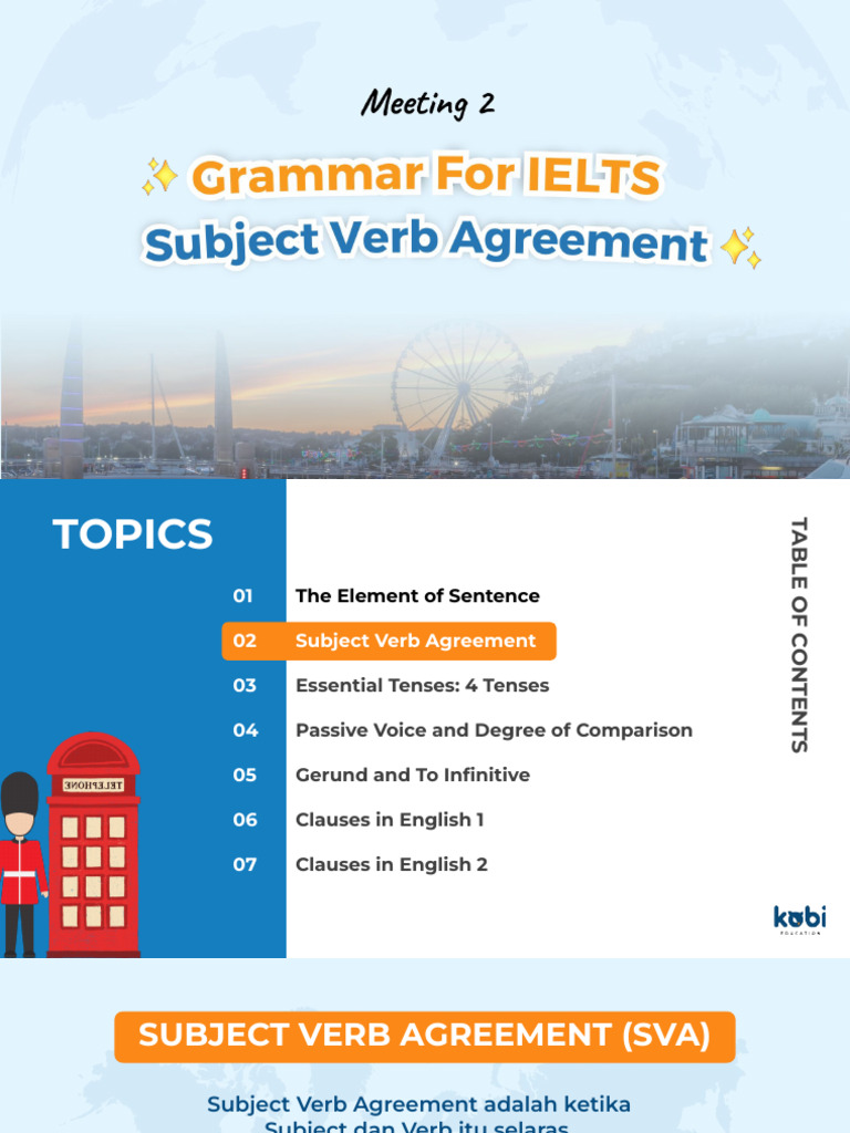 Understanding Subject Verb Agreement | PDF | Subject (Grammar) | Noun