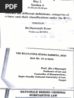 Rape Under Bnss and Bns | PDF | Rape | Consent