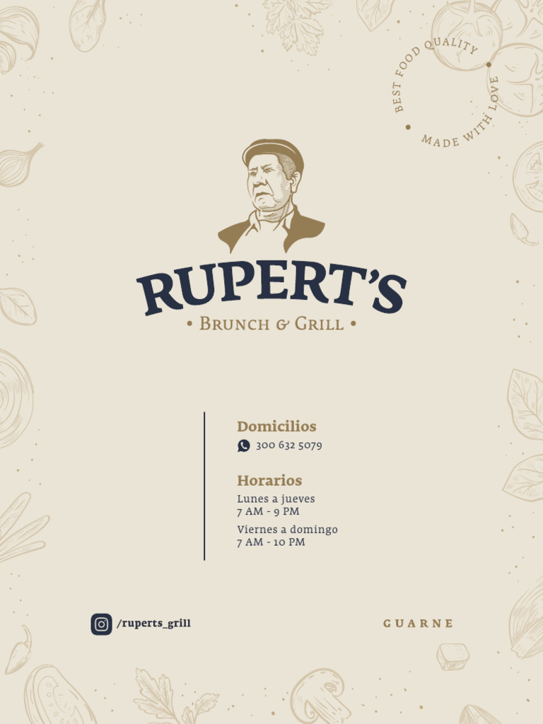 Carta Ruperts | PDF | Cilantro | Taco