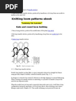 Knitted Loop Structure and Notations | PDF | Knitting | Textiles