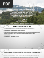 World Bank & Adb Ess | PDF | Sustainability | Risk