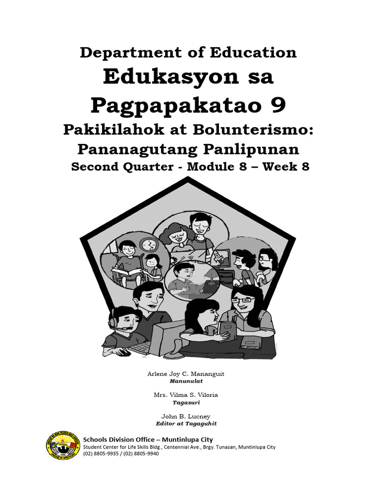 EsP 9 Modyul 8 Week 8 | PDF