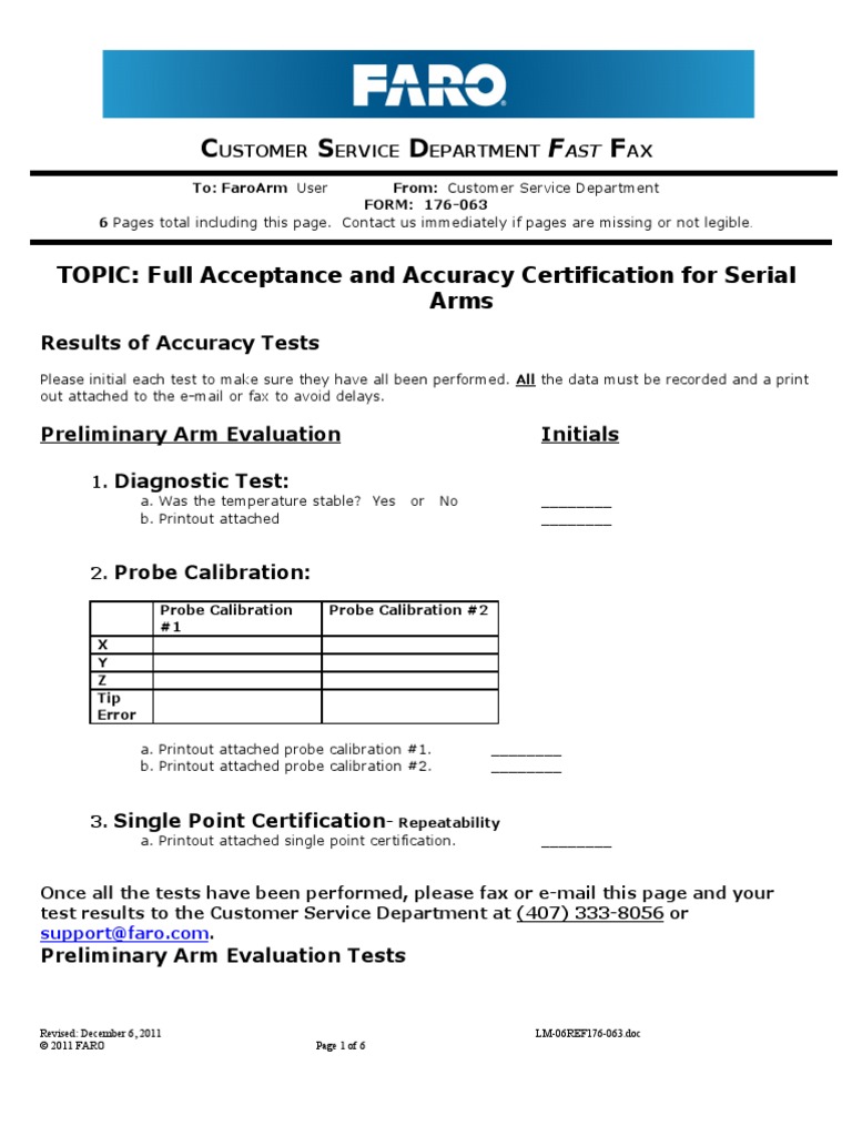 06REF176-063 - Accuracy Verification | PDF | Standard Deviation ...