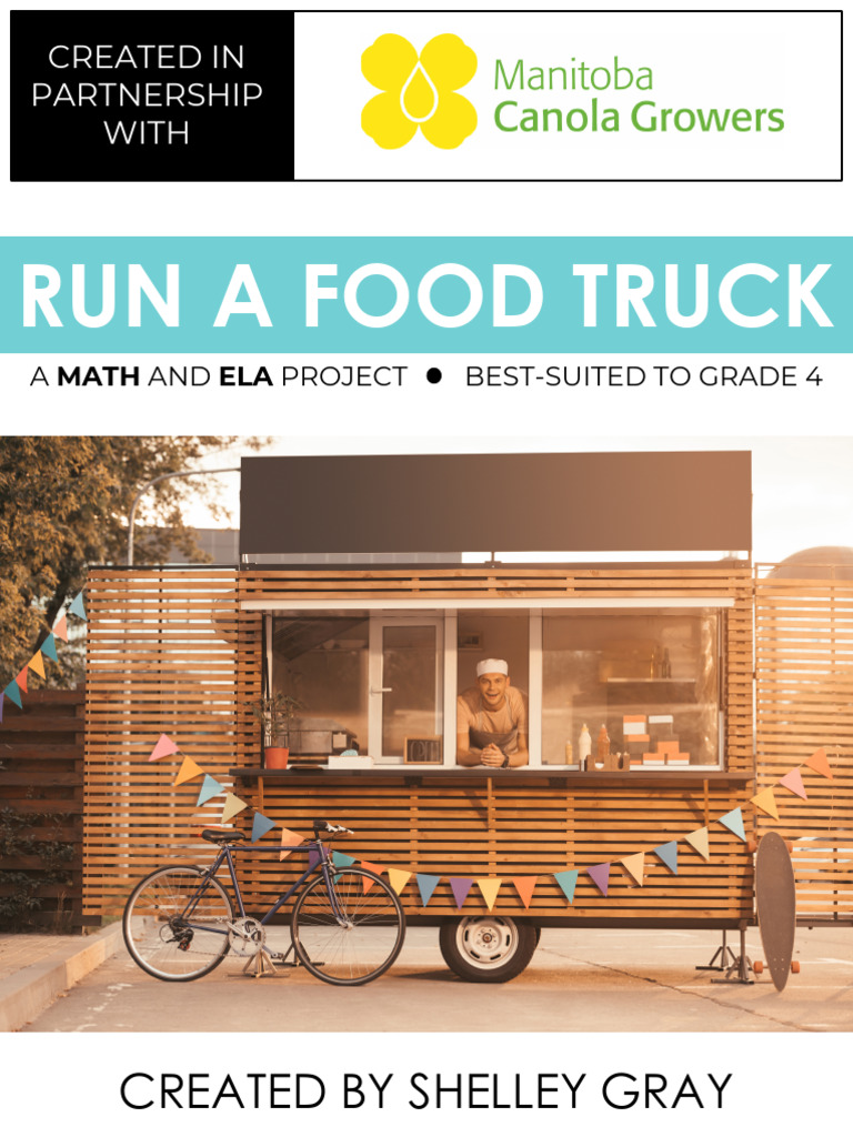 Math Project: Food Truck Equation | PDF | Dill | Sauce