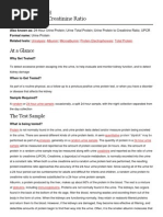 UPC Testing on IDEXX Catalyst One | PDF | Wellness | Science & Mathematics