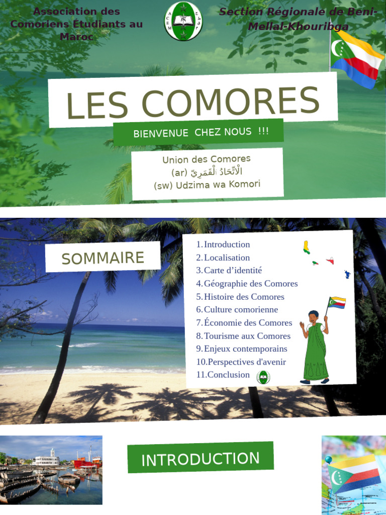Découverte des Comores : Culture et Histoire | PDF