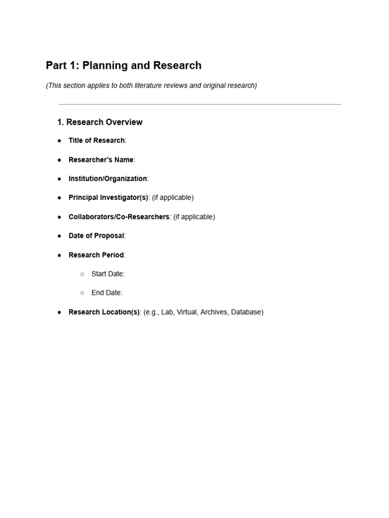 Research Planning and Methodology Guide | PDF | Methodology | Statistics