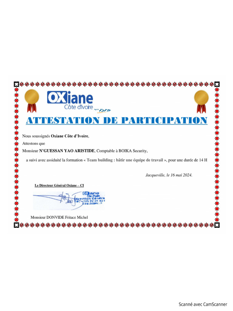 Attestation Formation | PDF