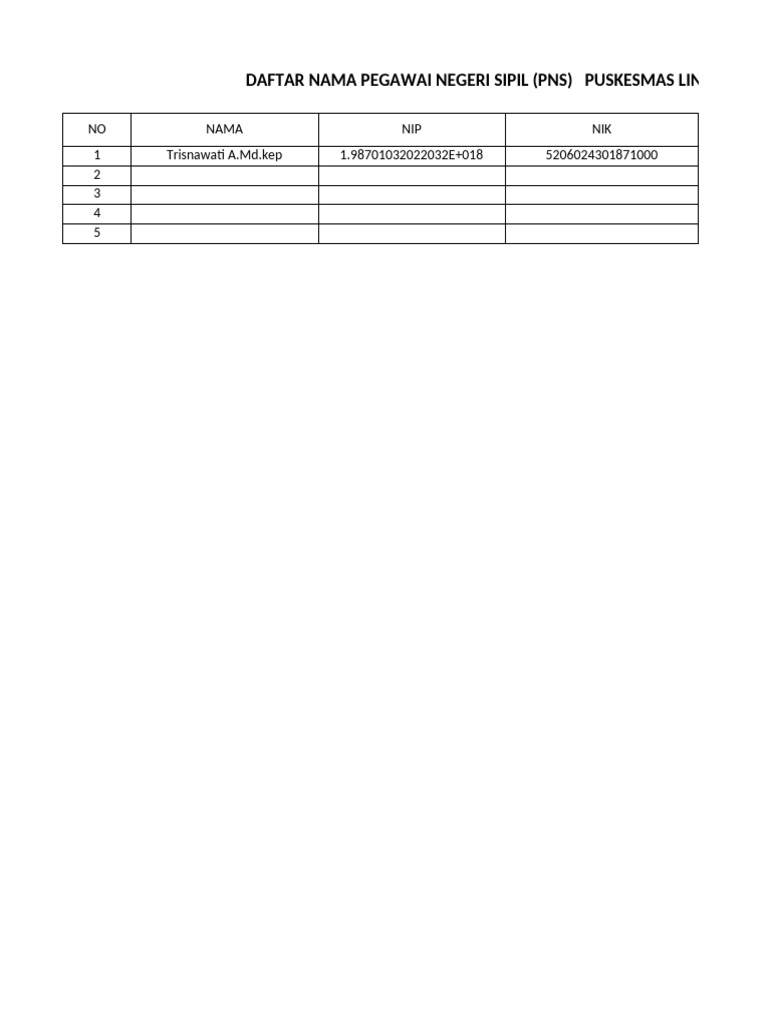 Data Pns 1 | PDF