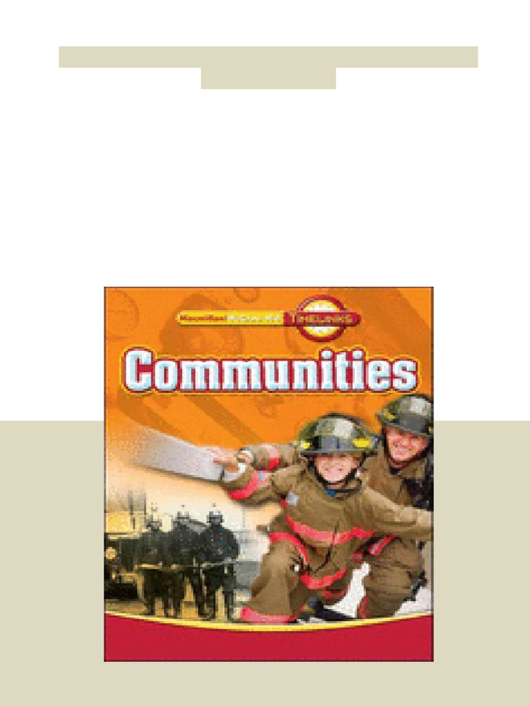 Timelinks Third Grade Communities Communities Student Edition | PDF