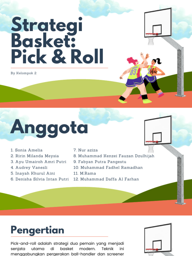 Strategi Pick & Roll dalam Basket | PDF