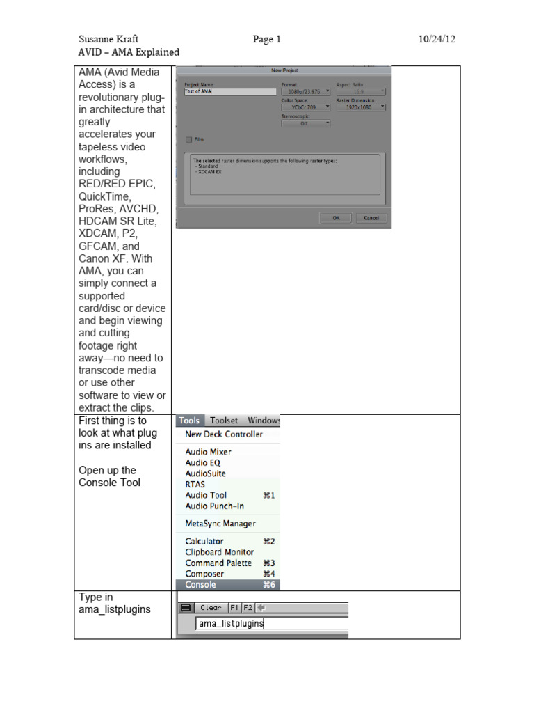 Avid AMA Workflow Guide | PDF | Media Formats | Storage Media