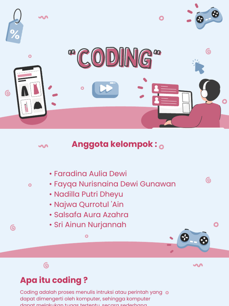 Panduan Dasar Coding dan Bahasa Pemrograman | PDF