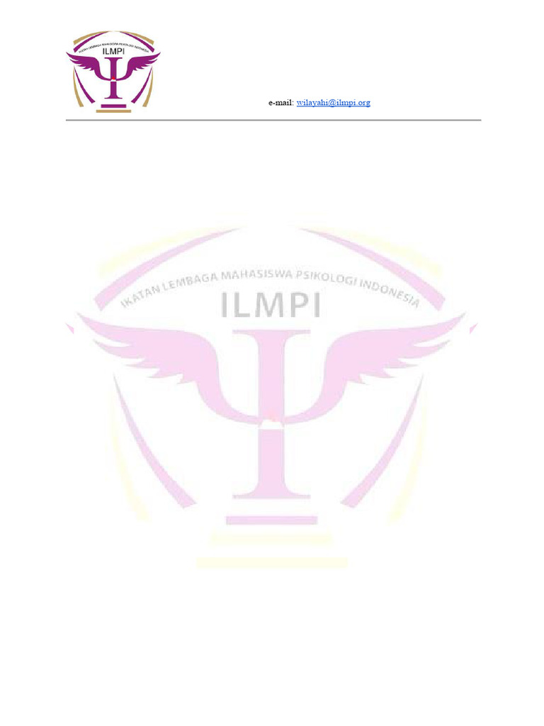 Pelatihan Upgrading ILMPI Wilayah I | PDF