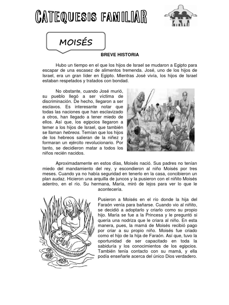 BREVE HISTORIA DE MOISÉS