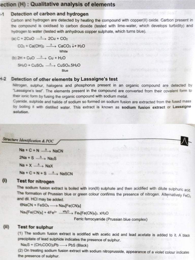 Qualitative, Quantitative Analysis Complete | PDF | Nitrogen | Cyanide