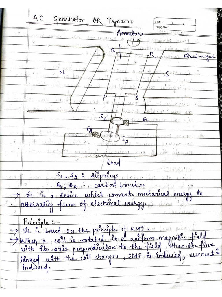 AC Generator | PDF