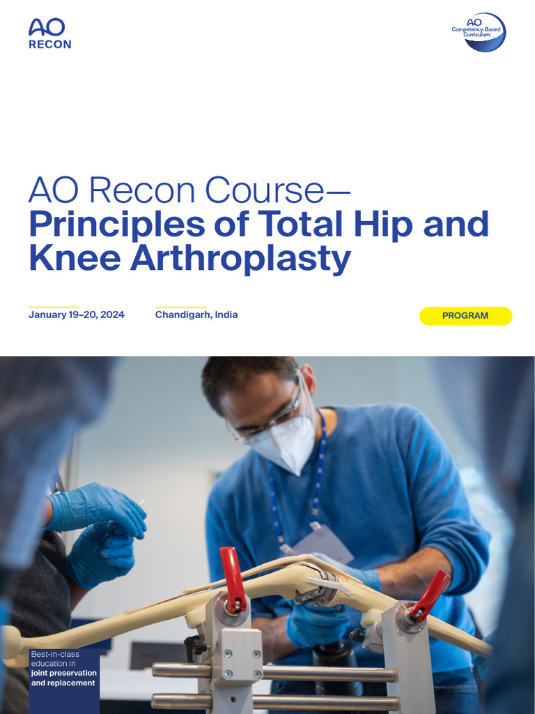 AO Recon Course: Hip & Knee Arthroplasty | PDF