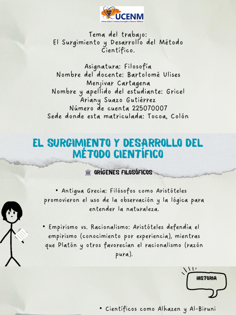 Presentación Método Científico ARIANY | PDF