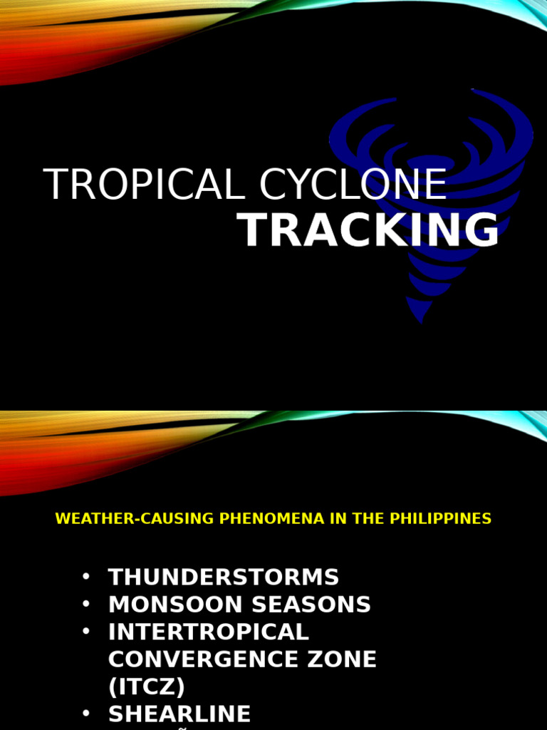 Tropical Cyclone Tracking | PDF