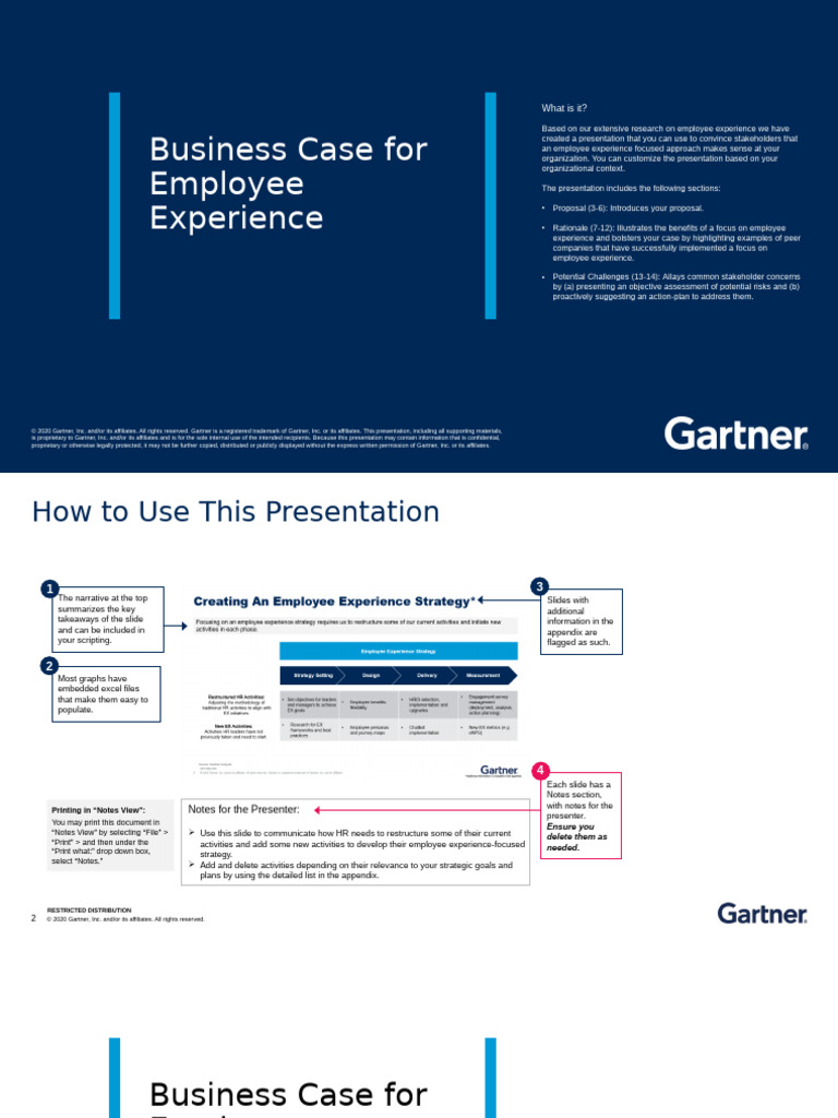 Business Case for Employee Experience | PDF | Business | Employment