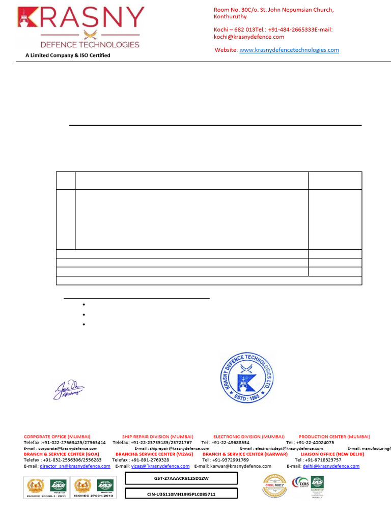 19 BQ ARYAMAN STBD Anchor Chain Blasting Gauging Painting IRS & Fitment Copy 1 | PDF