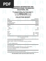 Converge Official Receipt | PDF