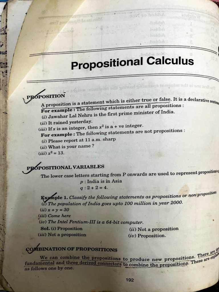 Propositional Logics | PDF