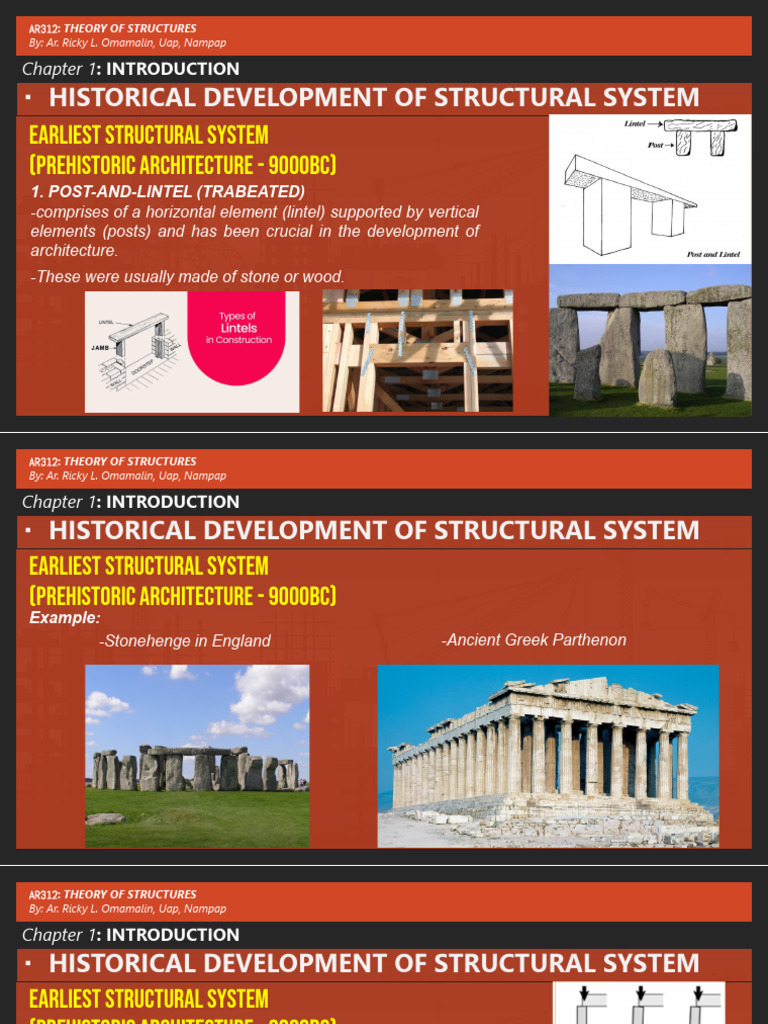 Evolution of Structural Systems | PDF | Foundation (Engineering ...