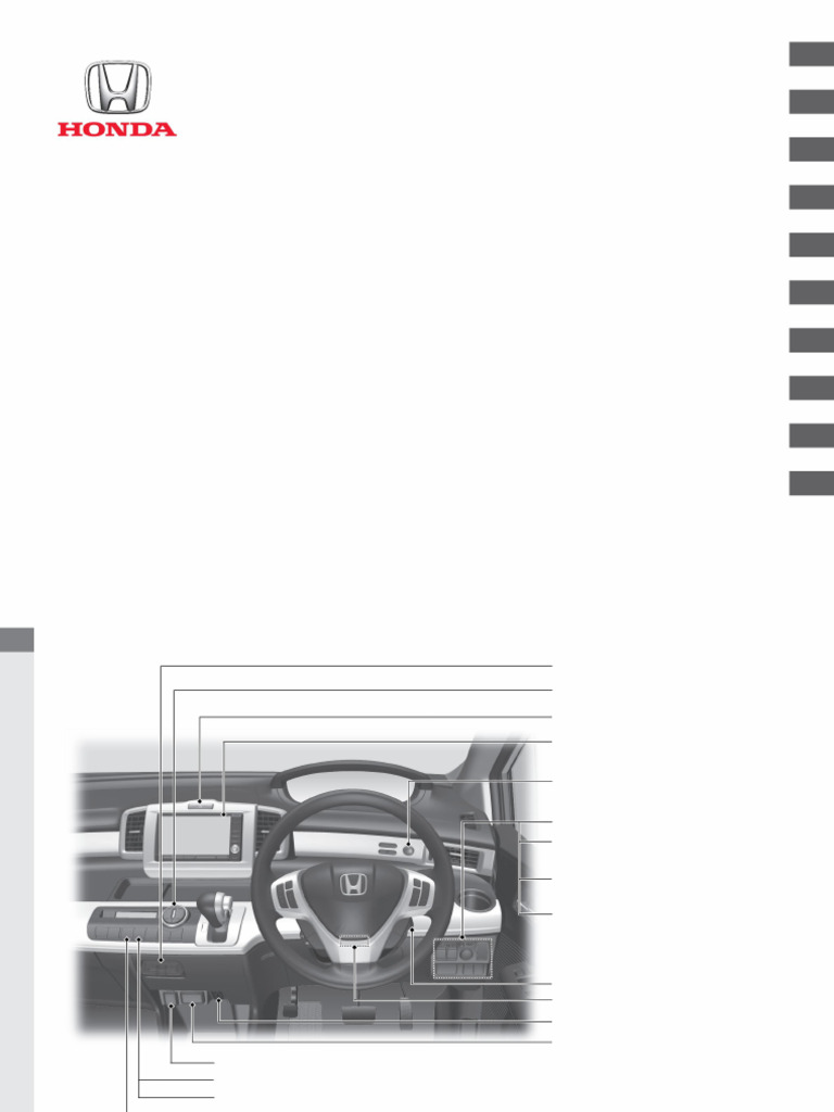 Honda IMA System Quick Guide | PDF | Seat Belt | Engines