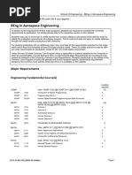 2024-2025 Aerospace Engineering Curriculum | PDF | Aerospace ...