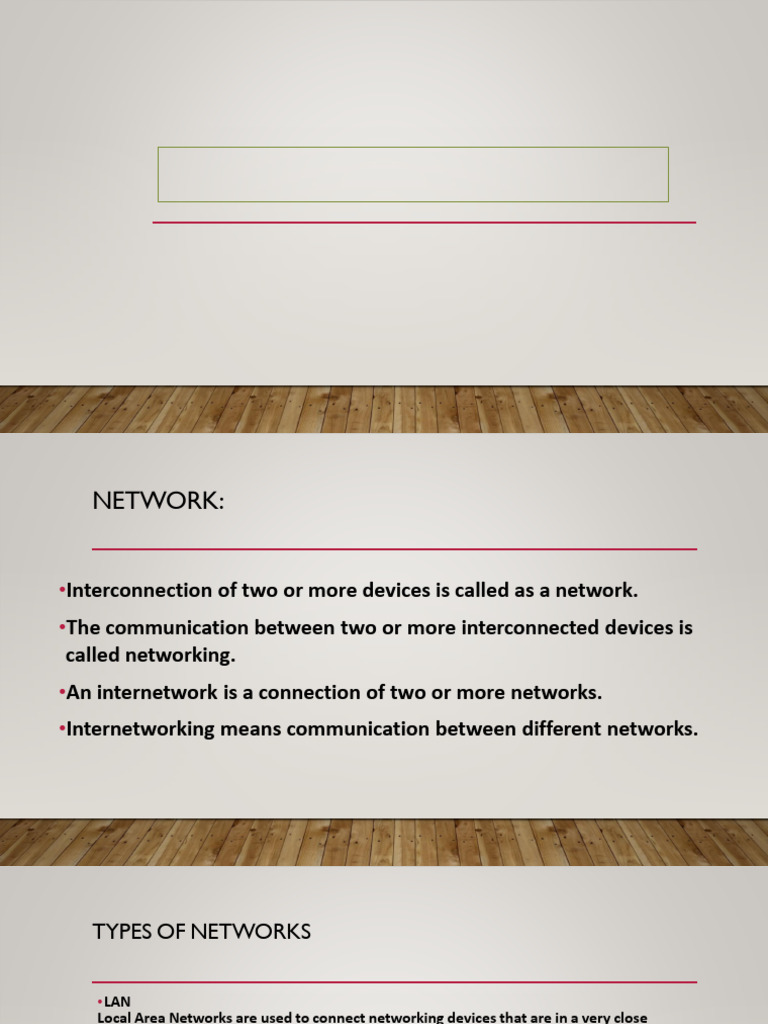 Intro To Networking Summary | PDF | Computer Network | Router (Computing)