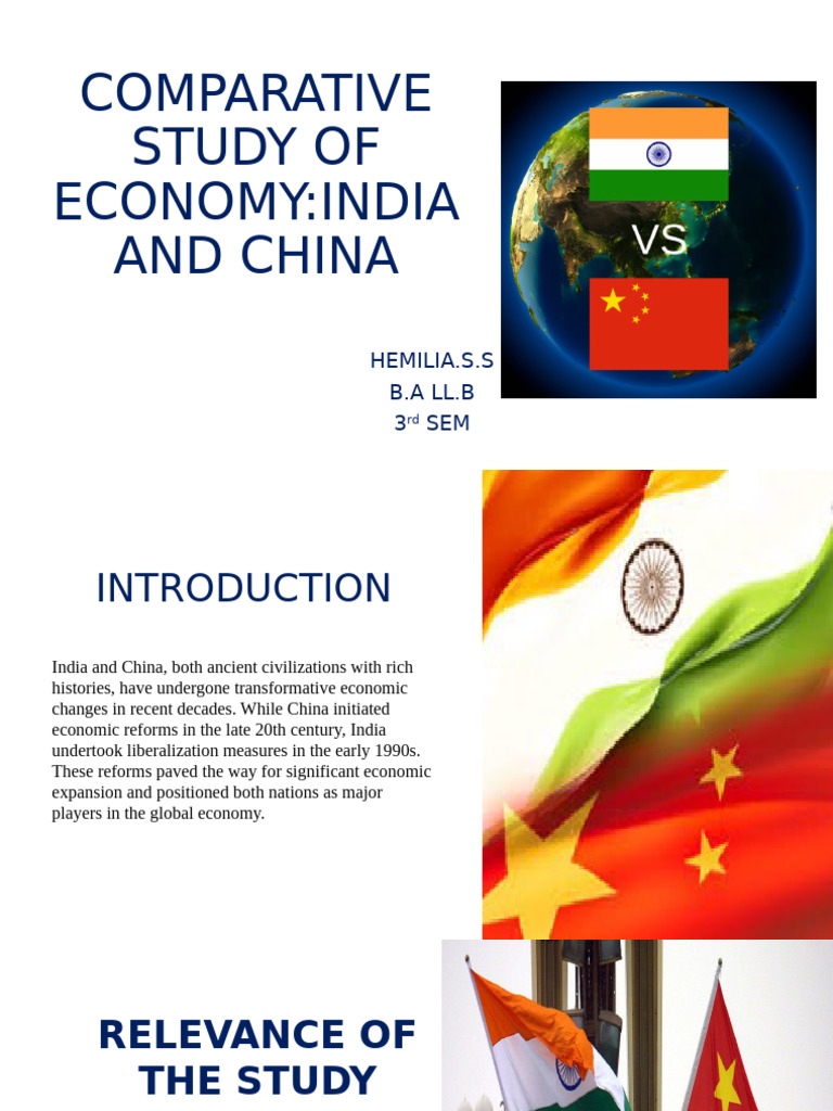 Comparative Study of Economy | PDF | China | World Politics