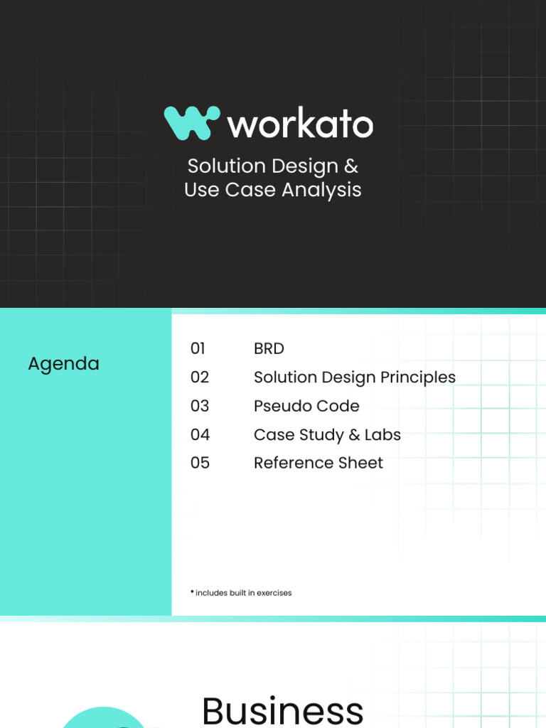 Solution Design & Use Case Framework | PDF | Computer Programming ...