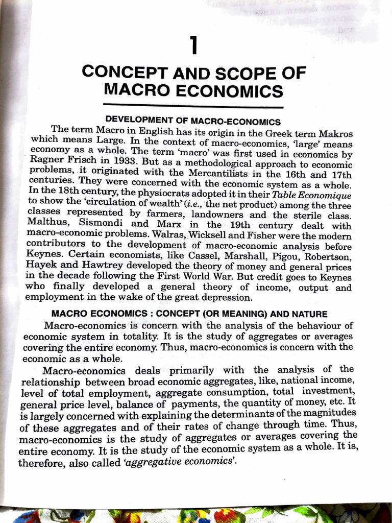 Unit 1 Macro | PDF