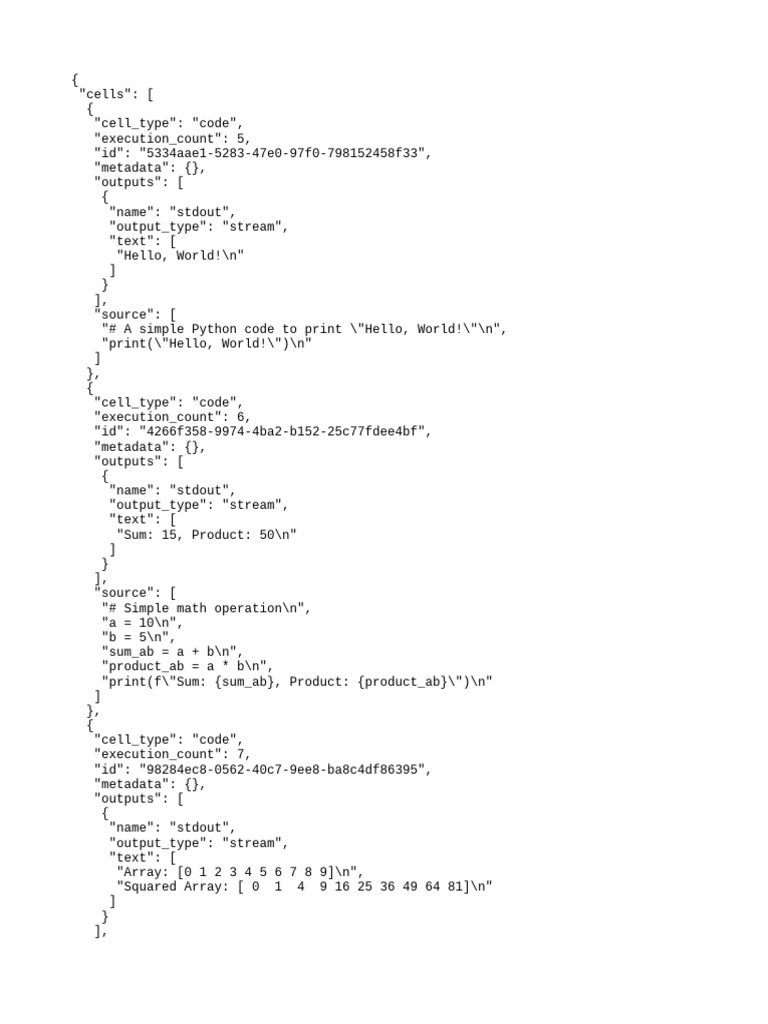 Python Basics: Print, Math, Arrays | PDF | Software | Computer Programming
