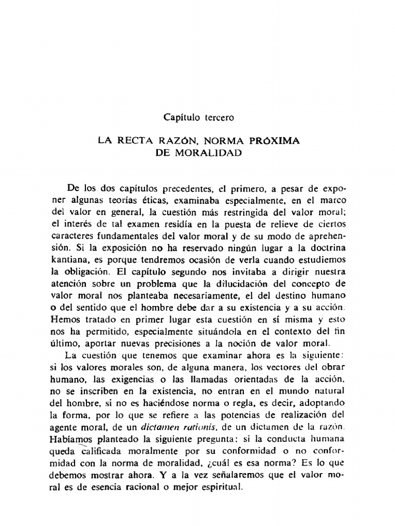 7 Moral - René Simon | PDF | Moralidad | Razón
