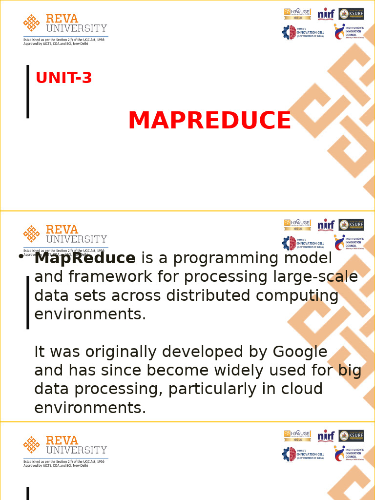 BDA - Unit 3 | PDF | Apache Hadoop | Map Reduce