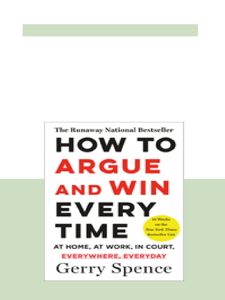 How To Argue and Win Every Time | PDF | Project Gutenberg | Copyright
