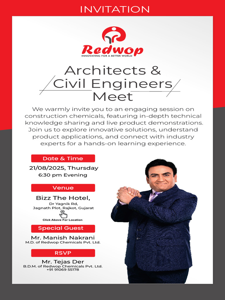 Architect Meet Invitation Card | PDF